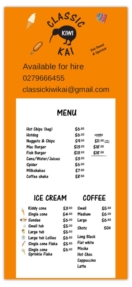 Classic Kiwi Kai Ltd | Other | Business Directory